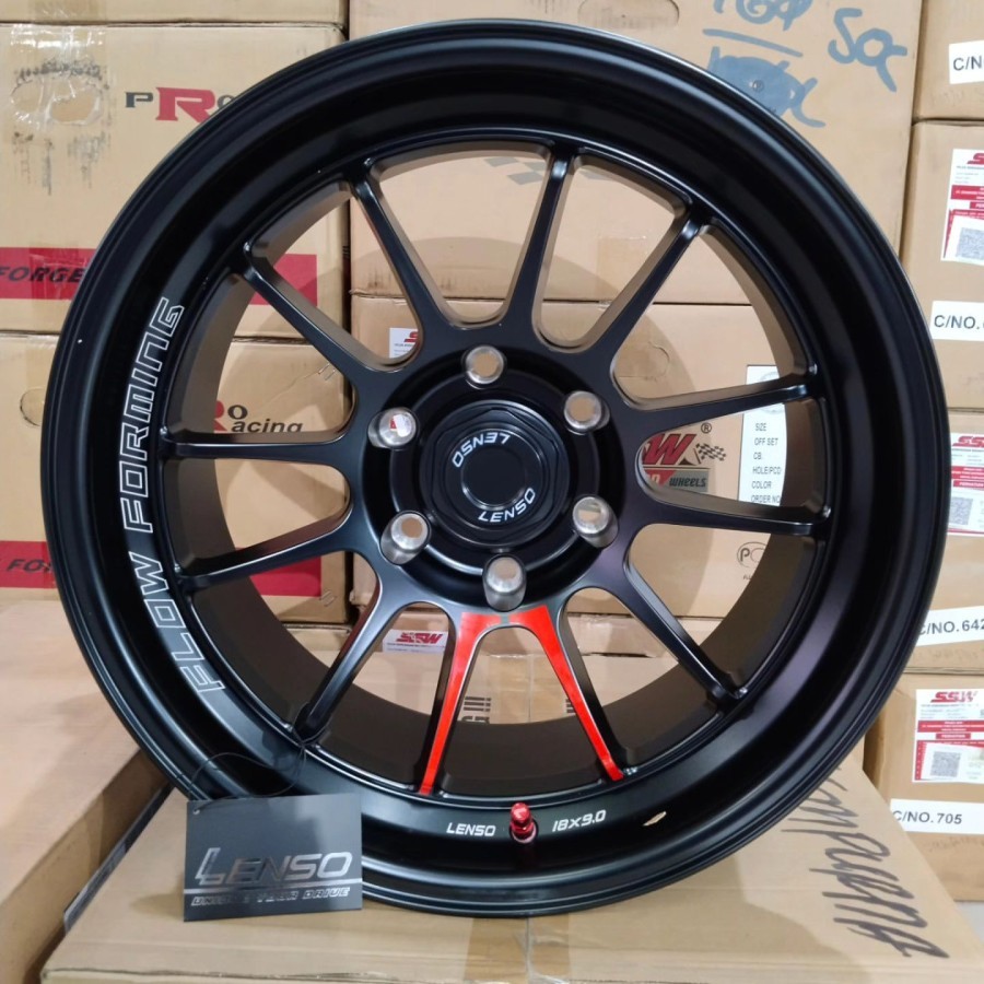 Jual velg mobil pajero Lenzo venom 5 limited ring 18 original thailand velg fortuner | Shopee ...