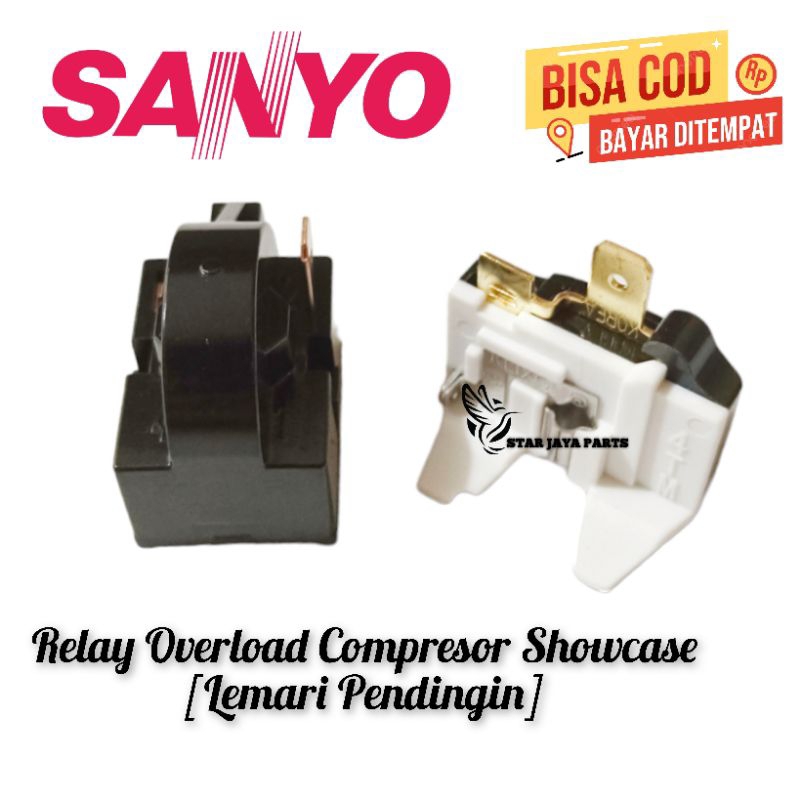 Jual Relay Ptc Overload Compressor Showcase Sanyo / Lemari Pendingin ...