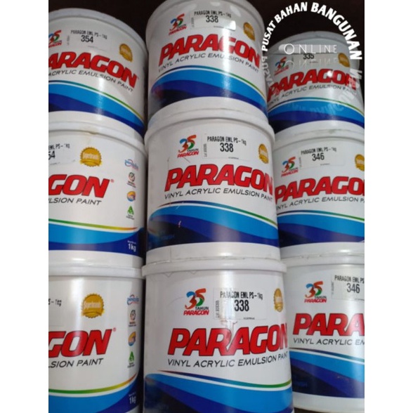 Jual Kekinian.. Cat Tembok Paragon 1 Kg, cat Paragon 1kg, cat interior ...