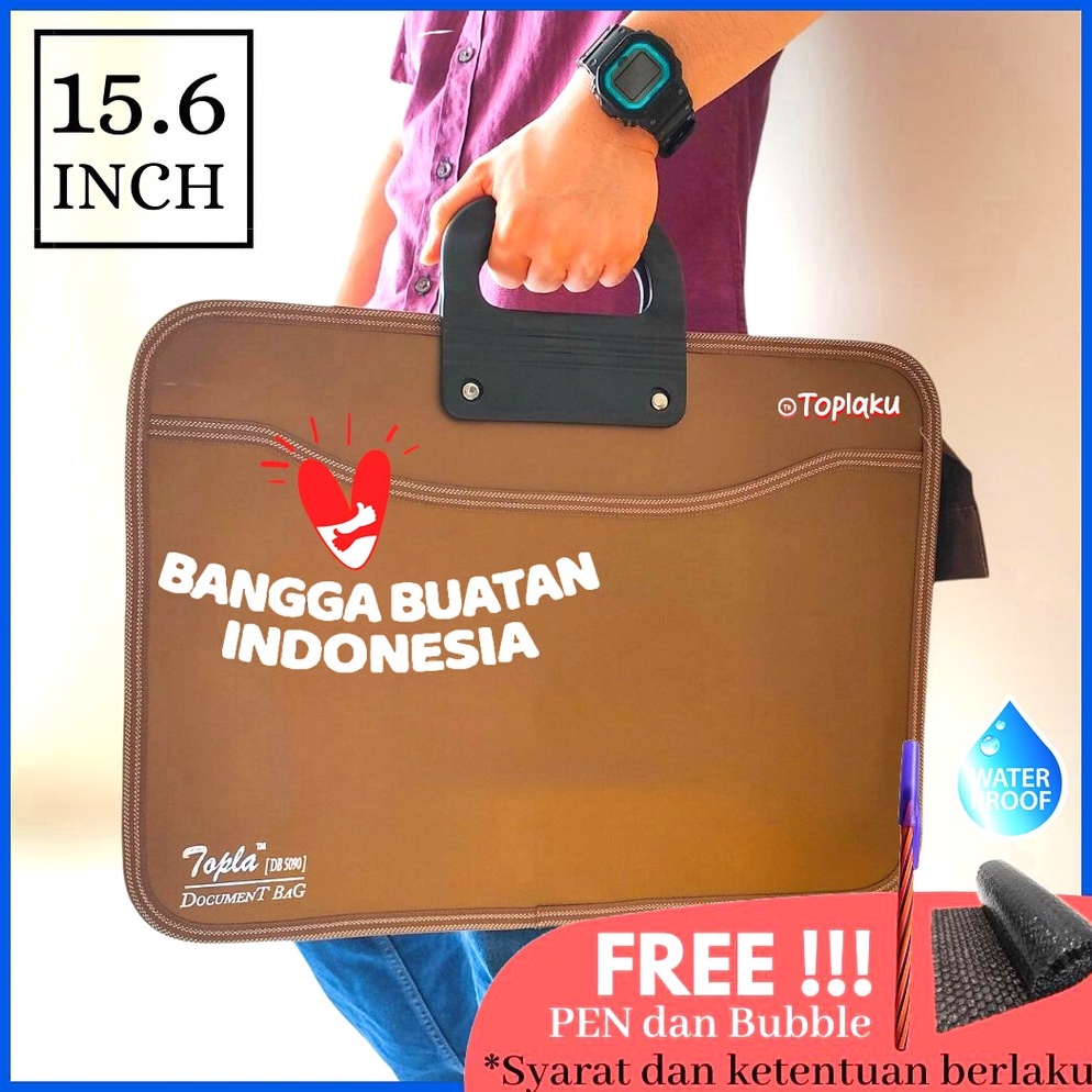 Jual Best Product TOPLA Tas Berkas Dokumen File Besar Anti Air ...