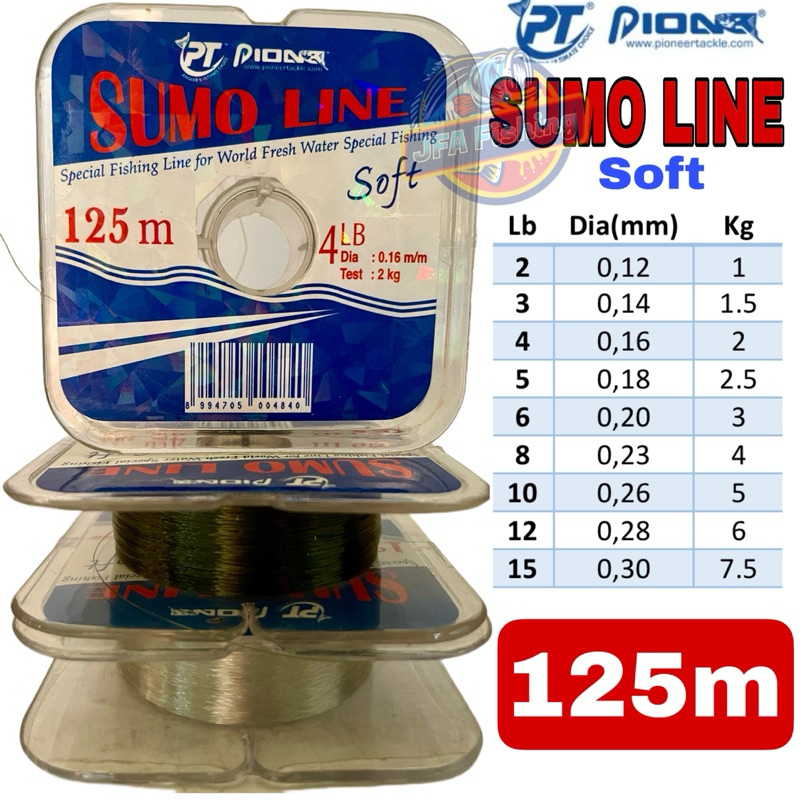 Jual Senar Pioner Sumo Line 125 Meter Connecting | Shopee Indonesia