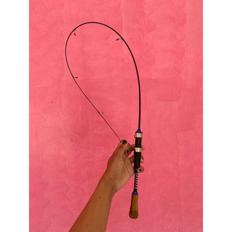 Jual joran wader dan joran udang joran micro fishing lentur | Shopee ...