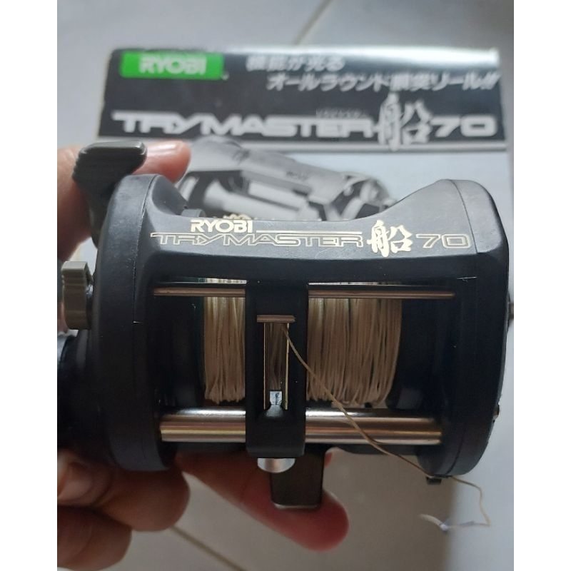 Jual RYOBI REEL OH TRY MASTER 70 JAPAN OVERHEAD RARE 100% ORIGINAL ...