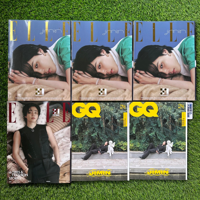 Jual [PRE-ORDER] GQ KOREA & ELLE KOREA COVER JIMIN | Shopee Indonesia
