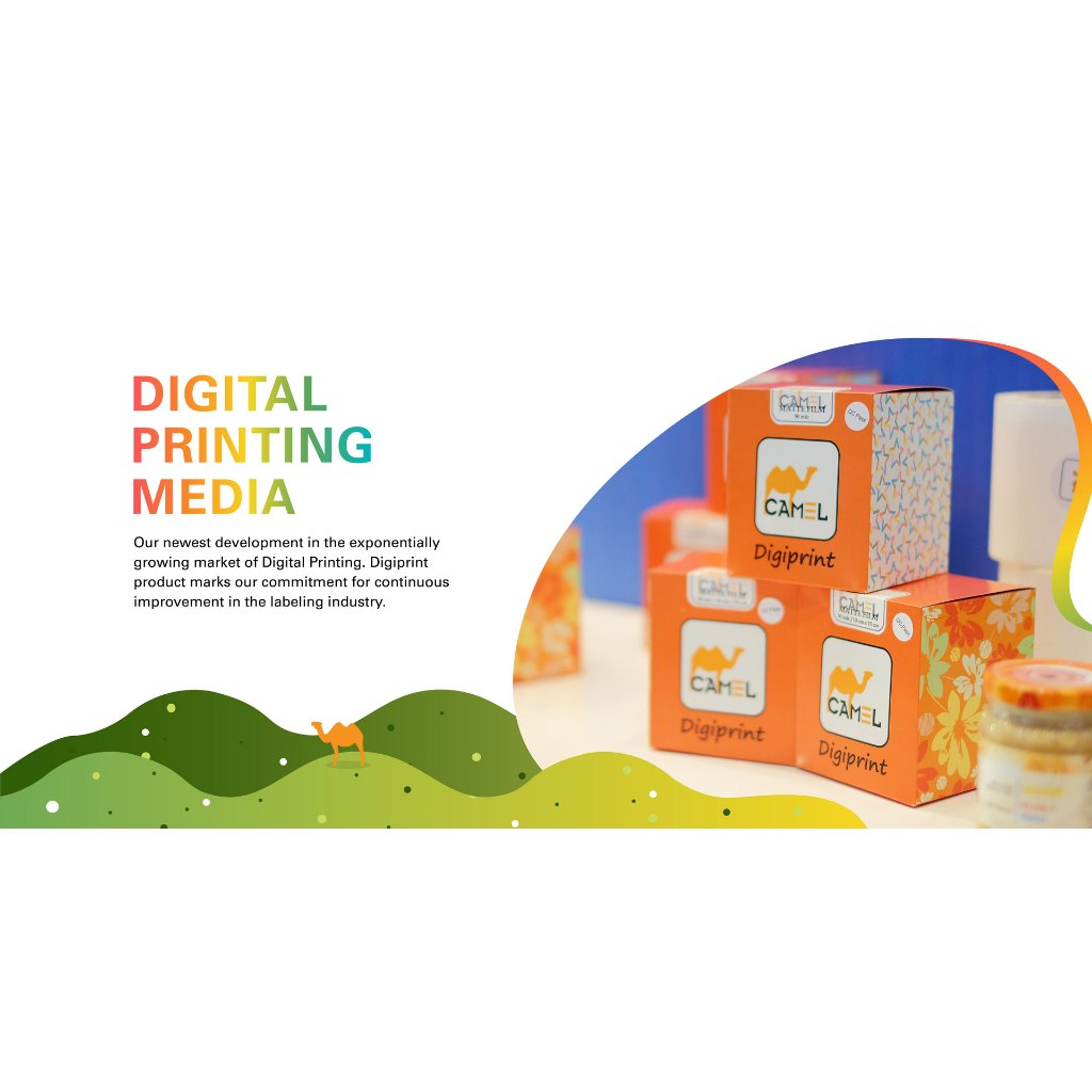 Jual Sticker Vinyl Laser A3+ CAMEL DIGIPRINT | Sticker Unta | Sticker ...