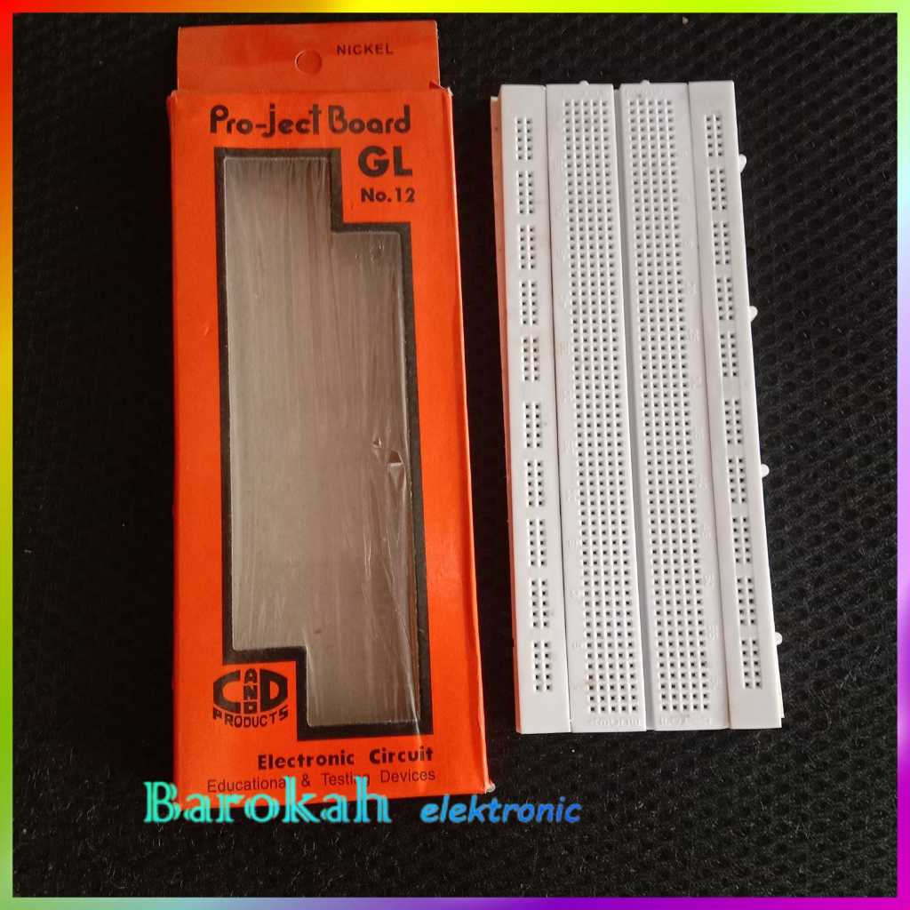Jual Breadboard GL12 Project Board 170x63x8mm | Shopee Indonesia