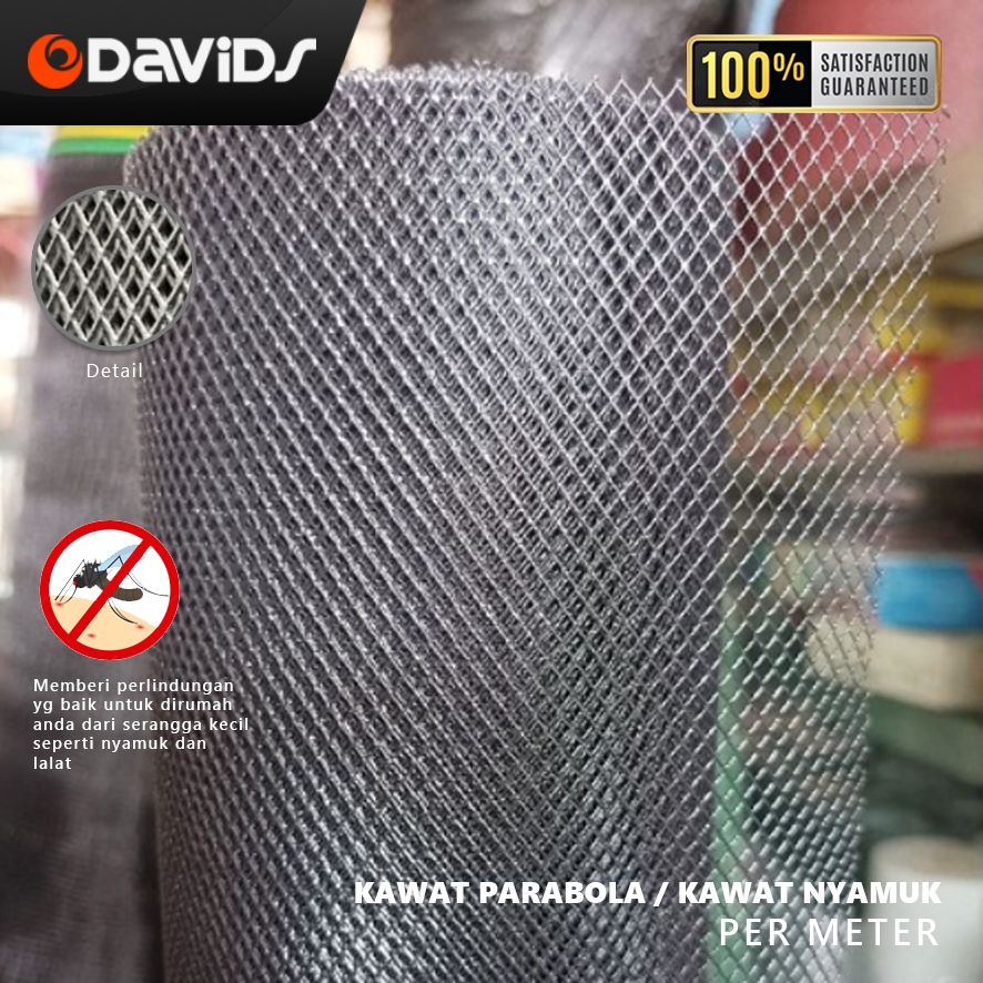 Jual Kawat Nyamuk Ventilasi Penutup Kasa Alumunium Lubang Jaring Angin ...