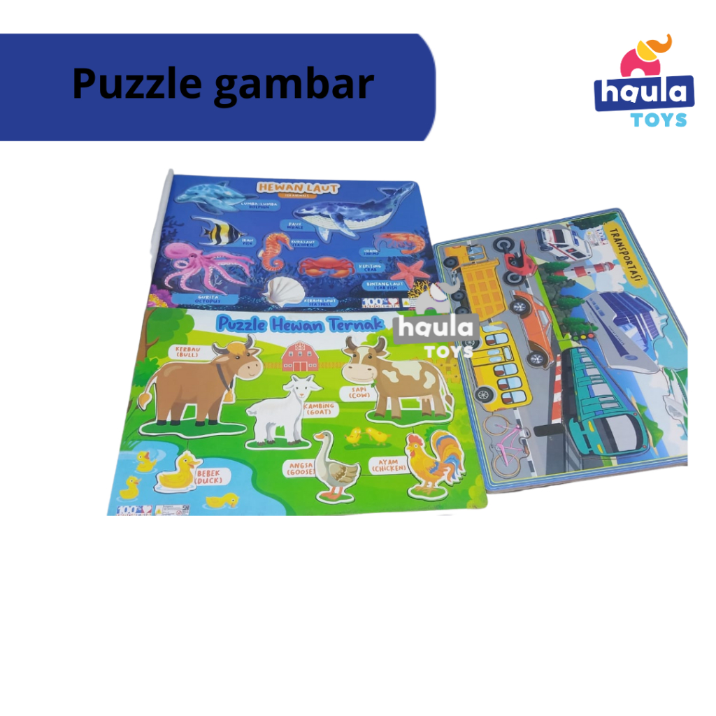 Jual HAULA TOYS | Mainan Edukasi, Mainan Kayu, Puzzle Kayu Mainan Anak ...