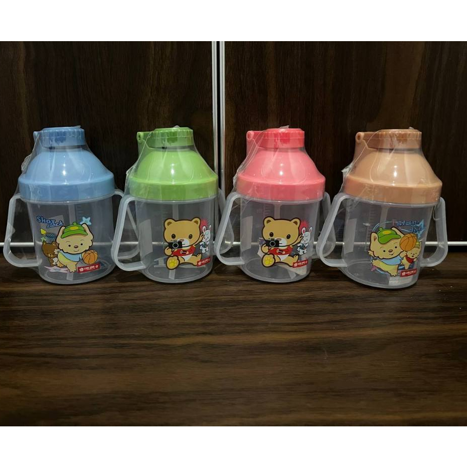 Jual Tempat Minum Anak Sedotan / GOGO Mug GL-35 Lion Star 250 ML ...
