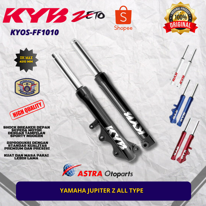 Jual Bottom Shock Depan Kayaba KYB ZETO 1 Pasang Jupiter Z KYOS-FF1010 | Shopee Indonesia