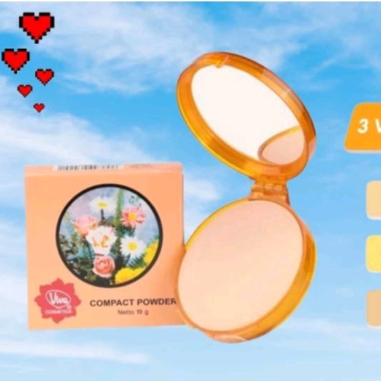 Jual Bedak Viva Compact Powder / Lilac 19 g | Shopee Indonesia