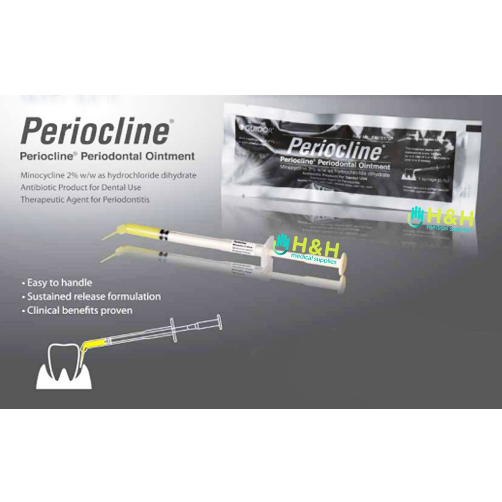 Jual Periocline Periodontal Ointment / Metronidazole / gigi | Shopee ...