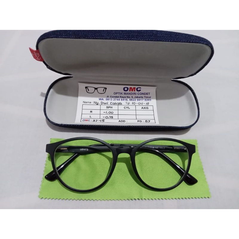 Jual Frame Kacamata levis + box | Shopee Indonesia