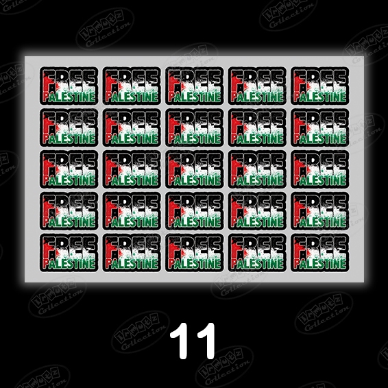 Jual Stiker Pipi Palestina | Palestine Sticker | Free Palestine Sticker ...