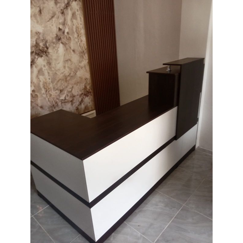 Jual MEJA KASIR L PANJANG 2 METER MEJA TOKO MEJA KLINIK MODEL TERBARU ...