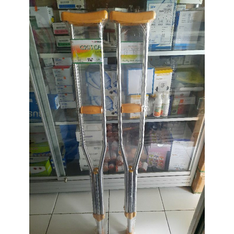 Jual Kruk Ketiak Stainless / Krek Ketiak / Alat bantu jalan ketiak ...