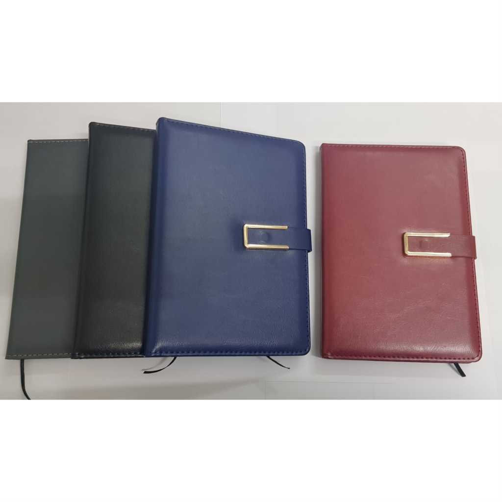 Jual Notebook Agenda Kulit A5 / Buku Catatan Kotak-Kotak A5 | Shopee ...