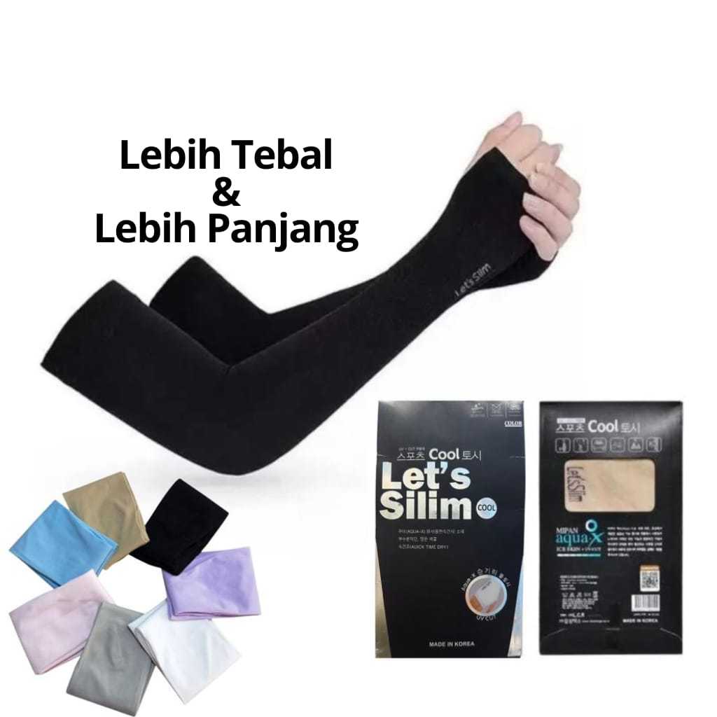 Jual Manset Tangan Pria Wanita Handsock Lets Slim dan Lets Silim Anti ...