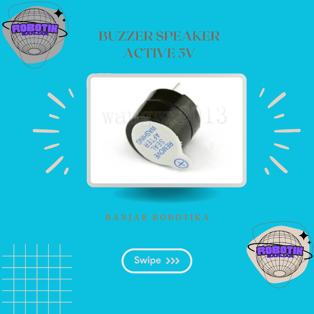 Jual Buzzer Aktif 5V | Banjar Robotika | Shopee Indonesia
