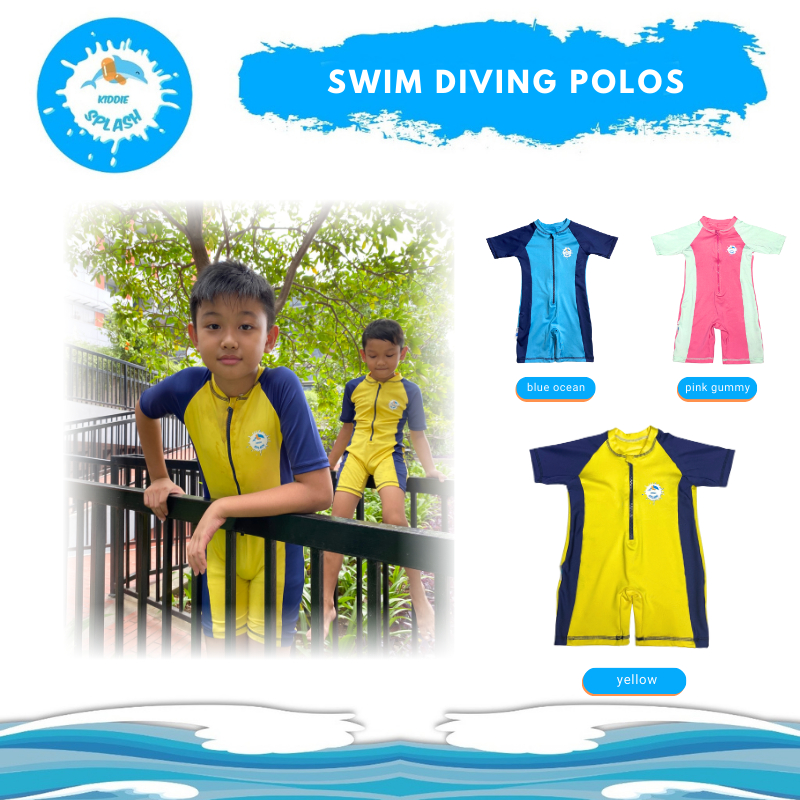 Jual Kiddie Splash Diving Swimsuit Baju Renang Anak Bayi TK SD unisex ...