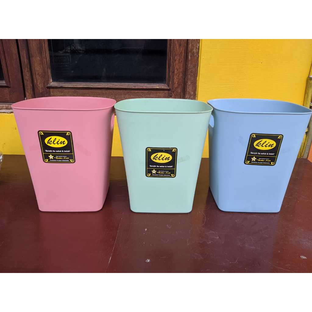 Jual PANDA STAR - Dustbin Segi / Tempat Sampah Segi Premium Panda Star ...