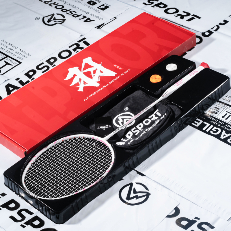 Jual ALPSPORT RR【2Raket + Tas】4U G5 100% Serat Karbon Penuh Desain Asli ...
