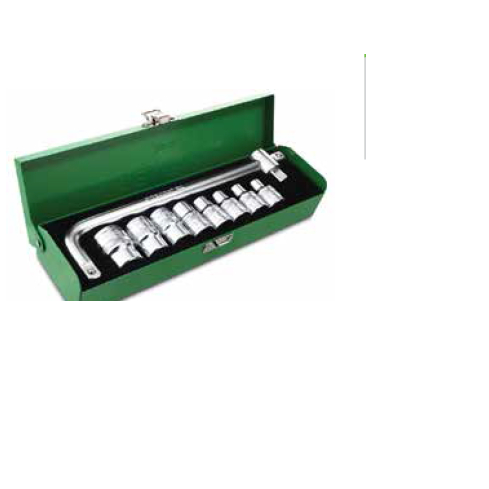 Jual Tekiro SC-SE0595 1/2" Dr. Socket Set 6 Pt 8 - 24 Mm (Sm) 10 Pcs ...