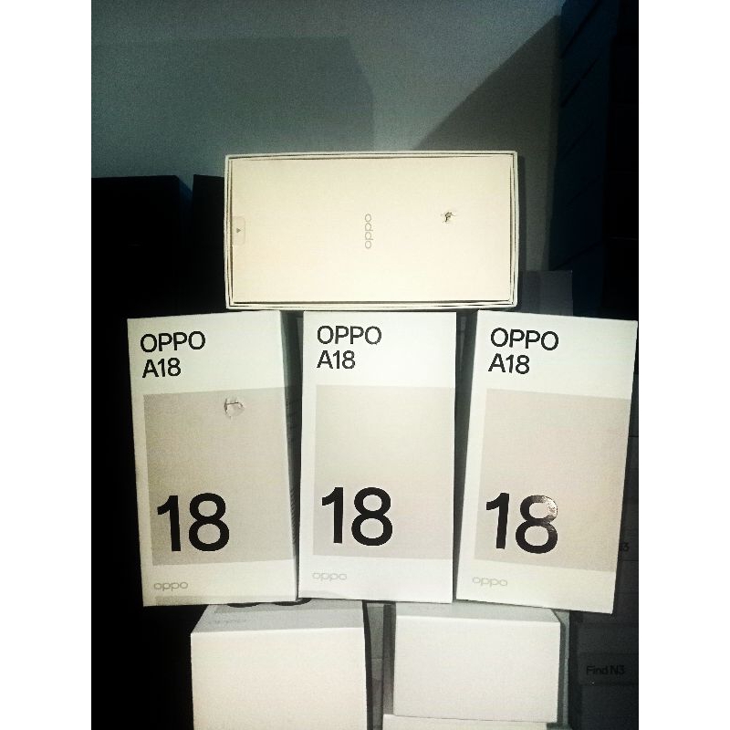 Jual kardus Dus box box hp Oppo a18 original | Shopee Indonesia