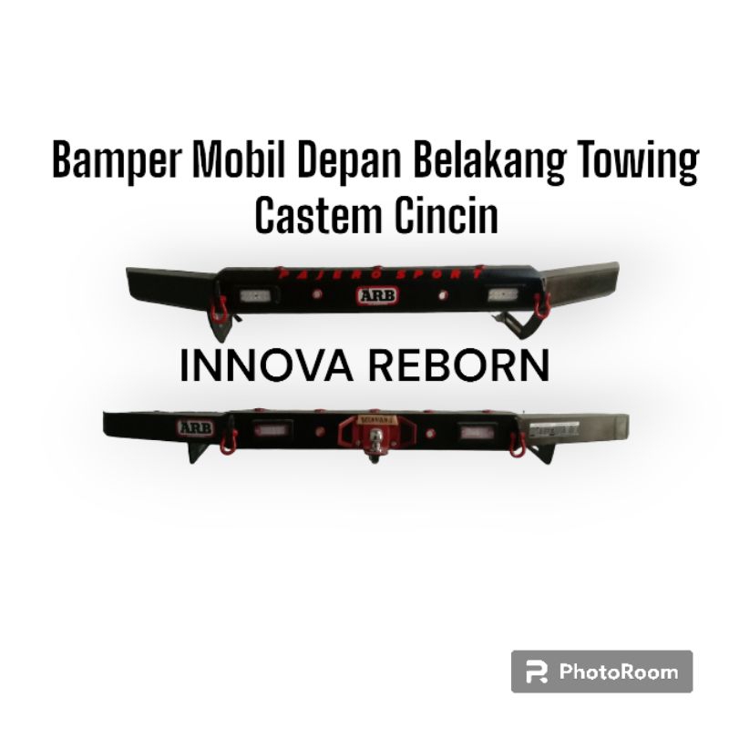 Jual BUMPER MOBIL INNOVA REBORN/DEPAN/BELAKANG/TANDUK MOBIL/TOWING ...