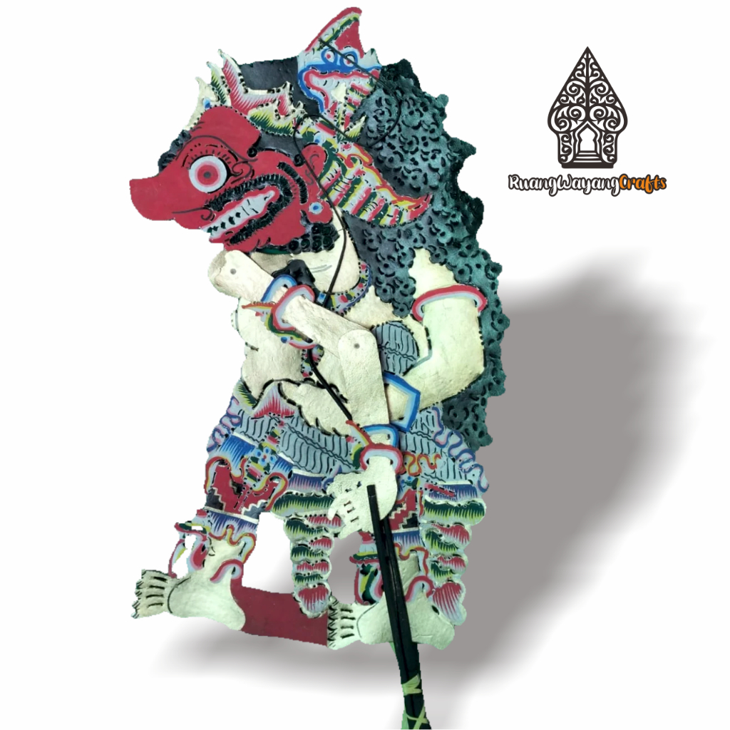 Jual Wayang Kulit Asli Buto Patih Suratimontro Standar | Shopee Indonesia