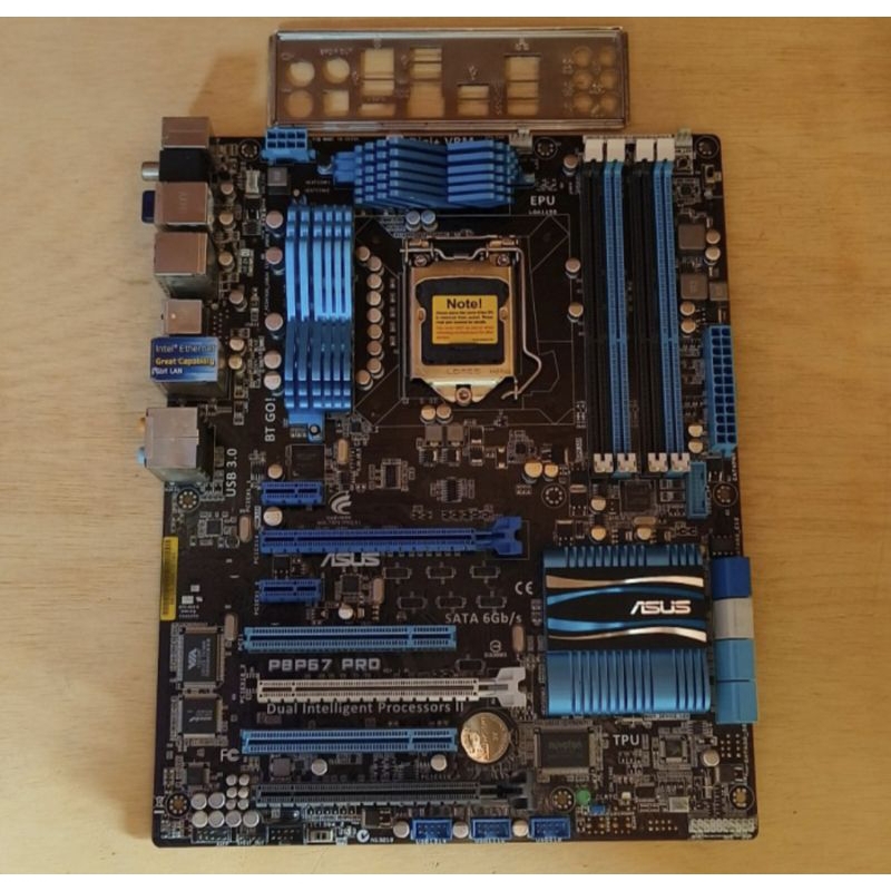 Jual MOBO/MOTERBOAD ASUS P8P67-PRO, LGA 1155 / 4 SLOT RAM DDR3 | Shopee ...