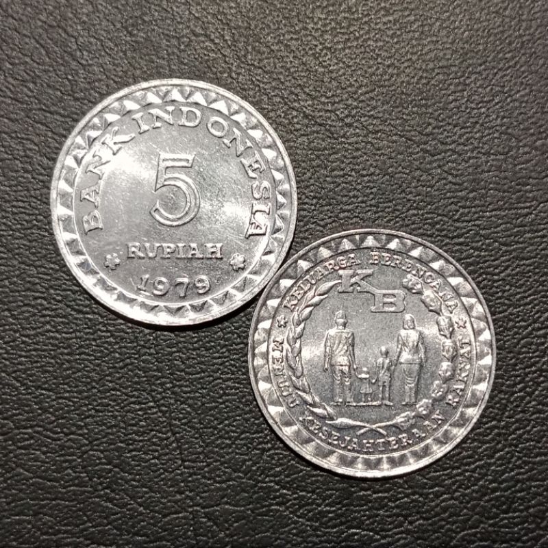 Jual Koin Mahar Nikah 5 Rupiah KB Kecil (Gress/Baru) | Shopee Indonesia