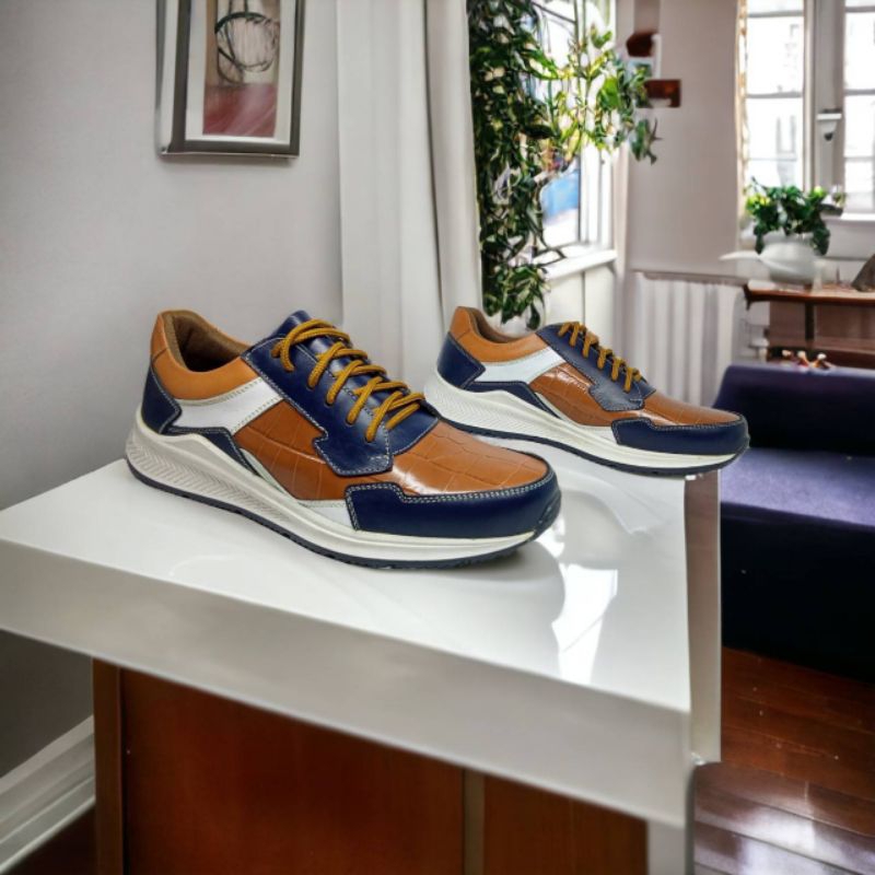 Jual sepatu sneaker sepatu sneakears sepatu kulit sapi asli sepatu reno ...