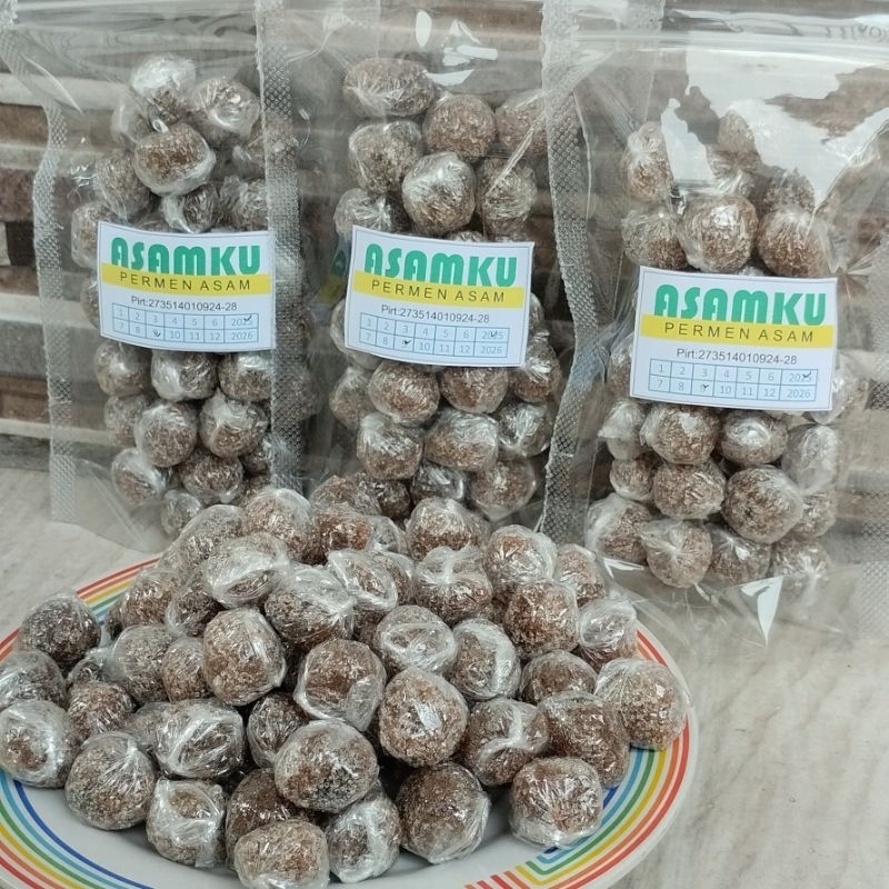 Jual ASAMKU Permen asam /tamarin candy 120 gram | Shopee Indonesia