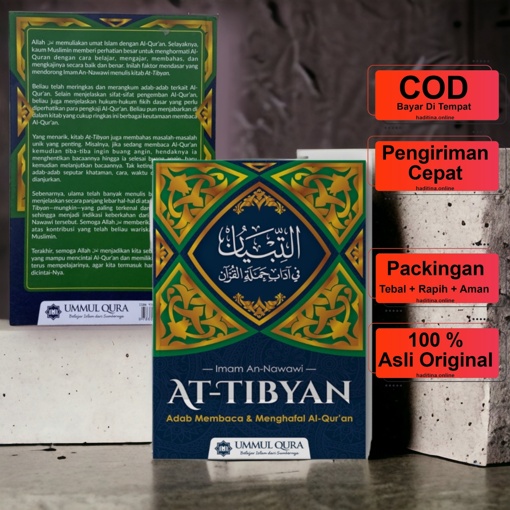 Jual Buku at-tibyan ummul qura | kitab at tibyan adab membaca dan ...