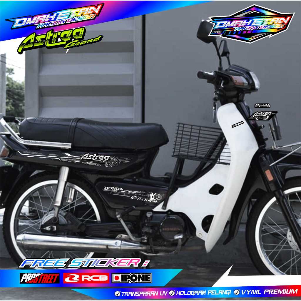 Jual STRIPING VARIASI MOTOR HONDA ASTREA GRAND / STIKER LIST MOTOR ...