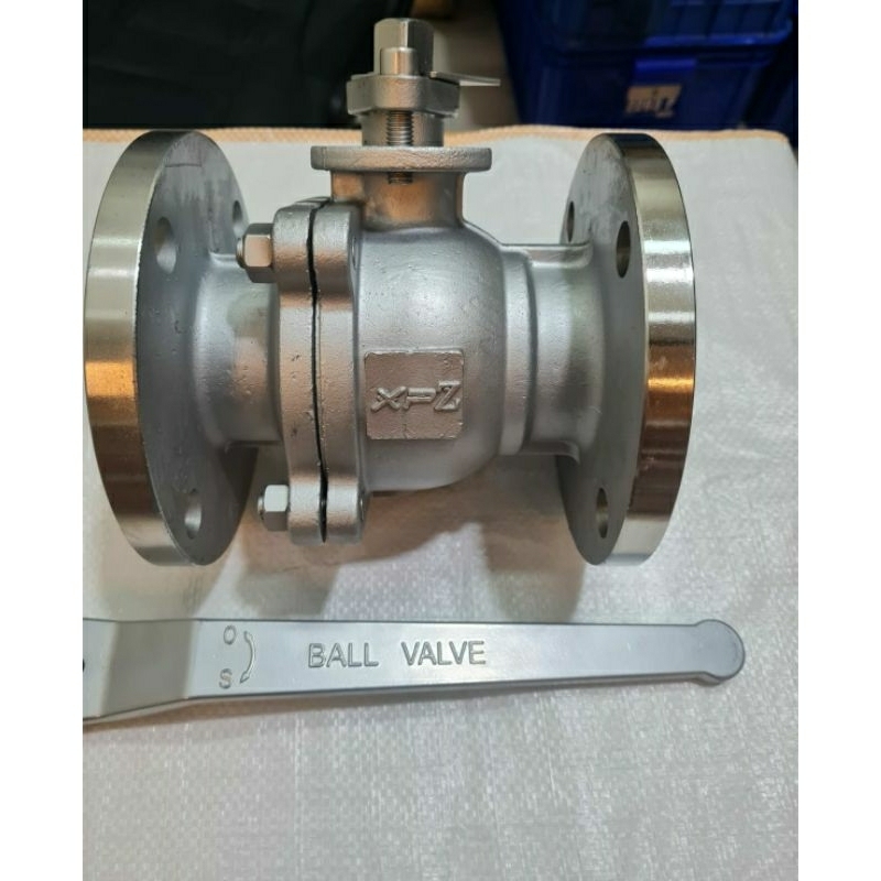 Jual Ball Valve 2" Inch XPZ DN 50 JIS 10K Stainless SS 304 Flange | Shopee Indonesia