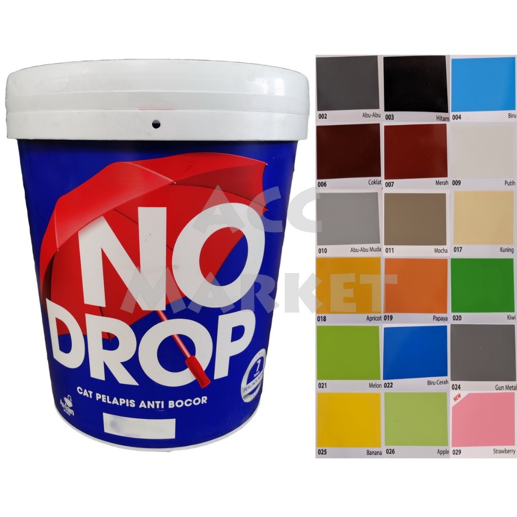 Jual GOJEK Cat Tembok Pelapis Anti Bocor AVIAN NO DROP 20 Kg Dinding | Shopee Indonesia