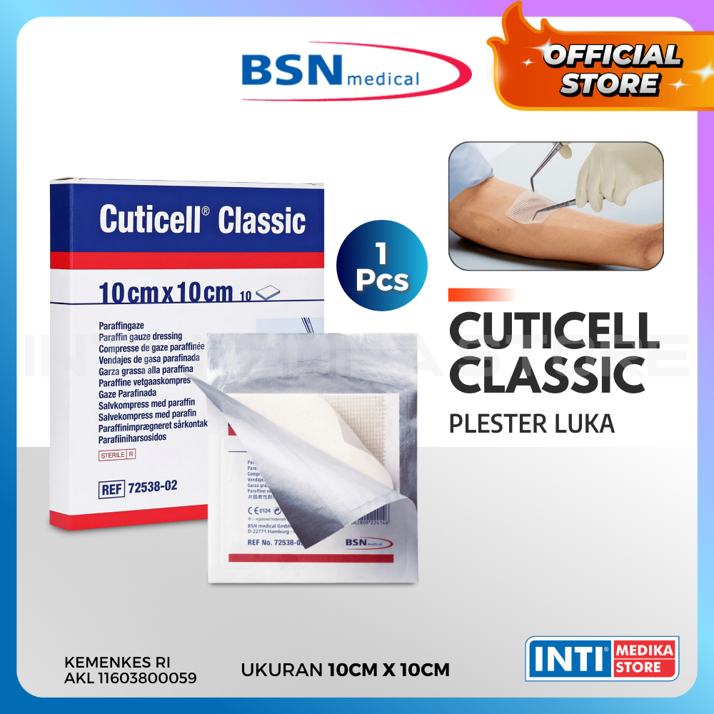 Jual BSN - CUTICELL CLASSIC Plester Luka Low Adherent untuk Luka ...