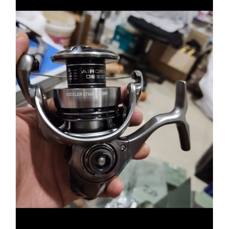 Jual reel pancing daiwa exceler lt 1000 2500 3000 4000 5000 6000 keluaran 2023 warna silver ...