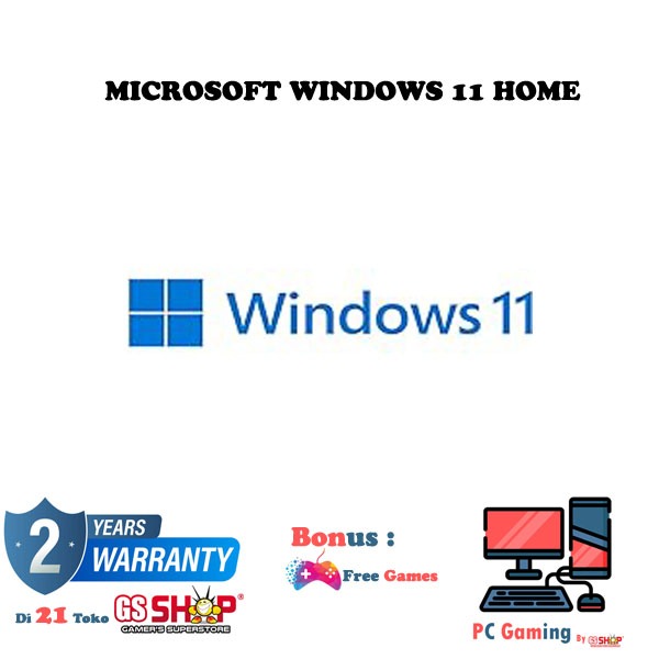 Jual MICROSOFT WINDOWS 11 HOME | Shopee Indonesia