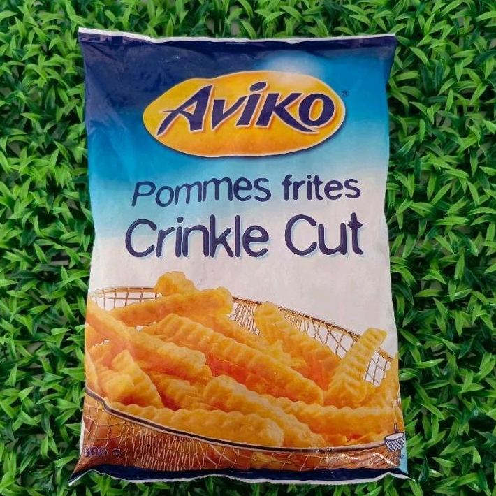 Jual Aviko Kentang Pommes Frites Crinkel Cut - Berat 1 Kg | Shopee ...