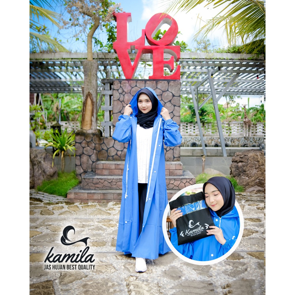 Jual Mantel/Jas Hujan Anak SMALL Model Gamis Jubah Bahan PVC 0.25 By ...