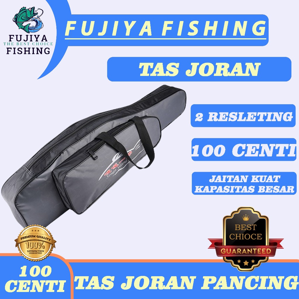 Jual Fujiya Element Fishing Tas Joran Pancing 100CM Rod Tas kulit ...