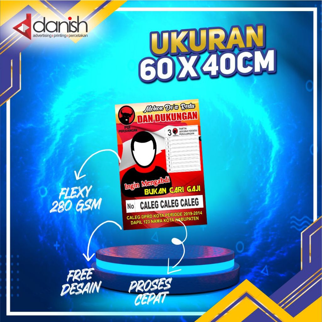 Jual SPANDUK CETAK BANNER SPANDUK PILPRES /CALEG/ BANNER PEMILU ...