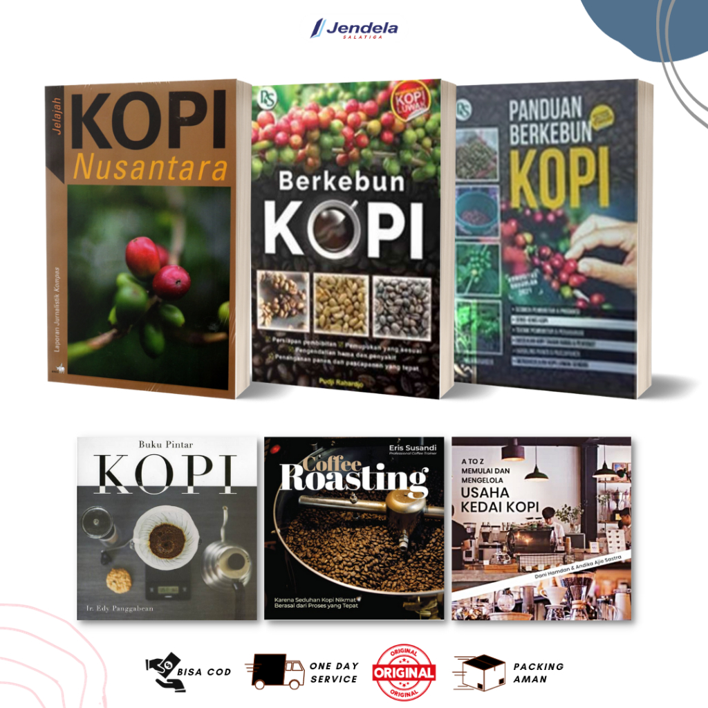 Jual Buku Jelajah Kopi Nusantara & Panduan Berkebun Kopi - Koleksi Buku ...