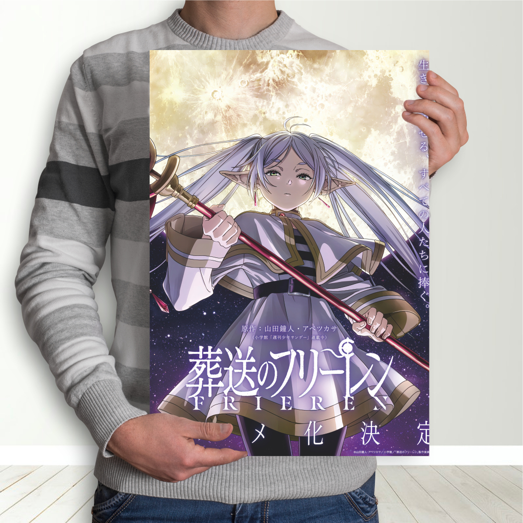 Jual Poster Anime Sousou no Frieren - Beyond Journey's End - HD Size A3 ...