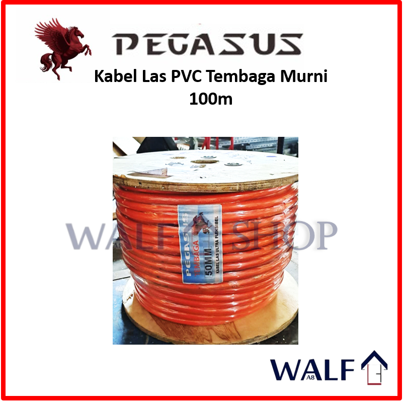 Jual Kabel Las Pegasus Kabel PVC 50mm, 100 m | Shopee Indonesia