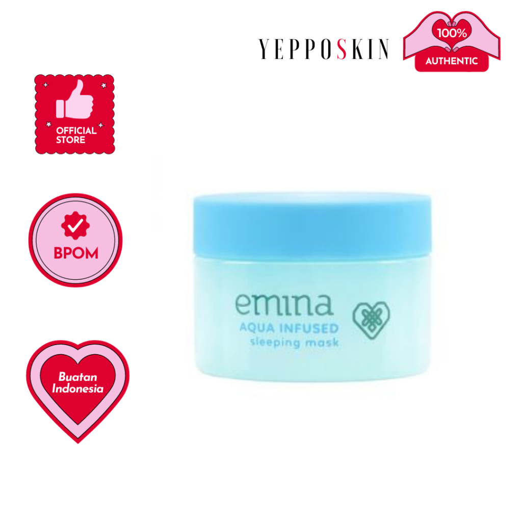 Jual EMINA Aqua Infused Sleeping Mask 30gr | Shopee Indonesia