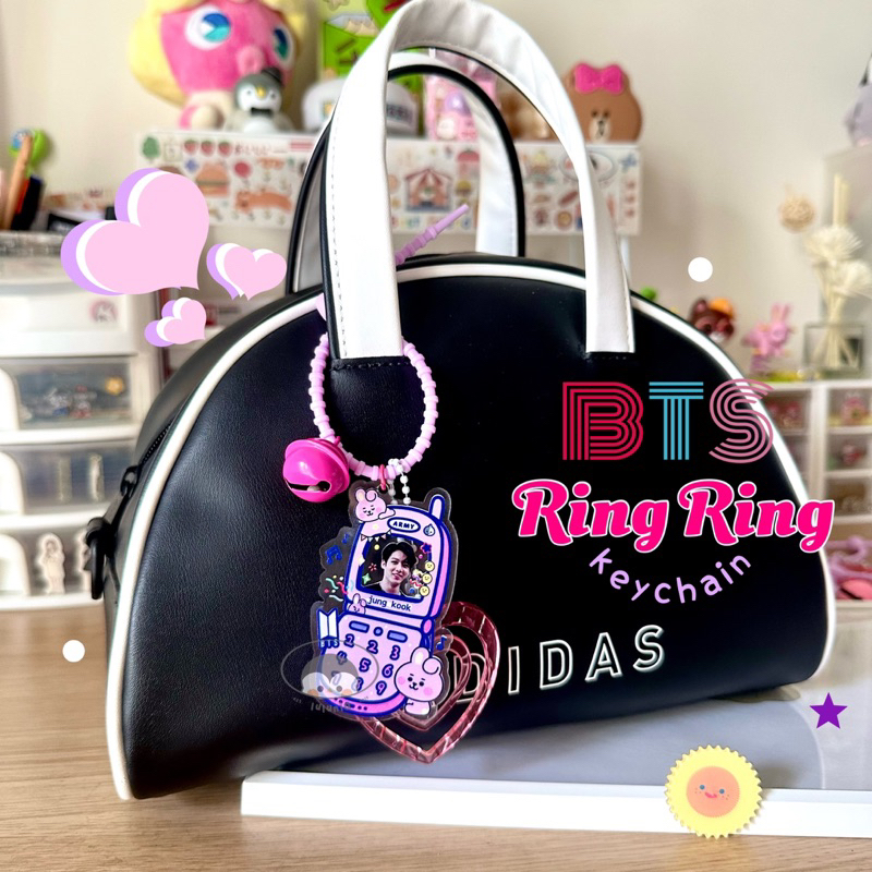 Jual BTs Ring Ring Keychain by Lulunia (ganci/keychain lucu BTS ...